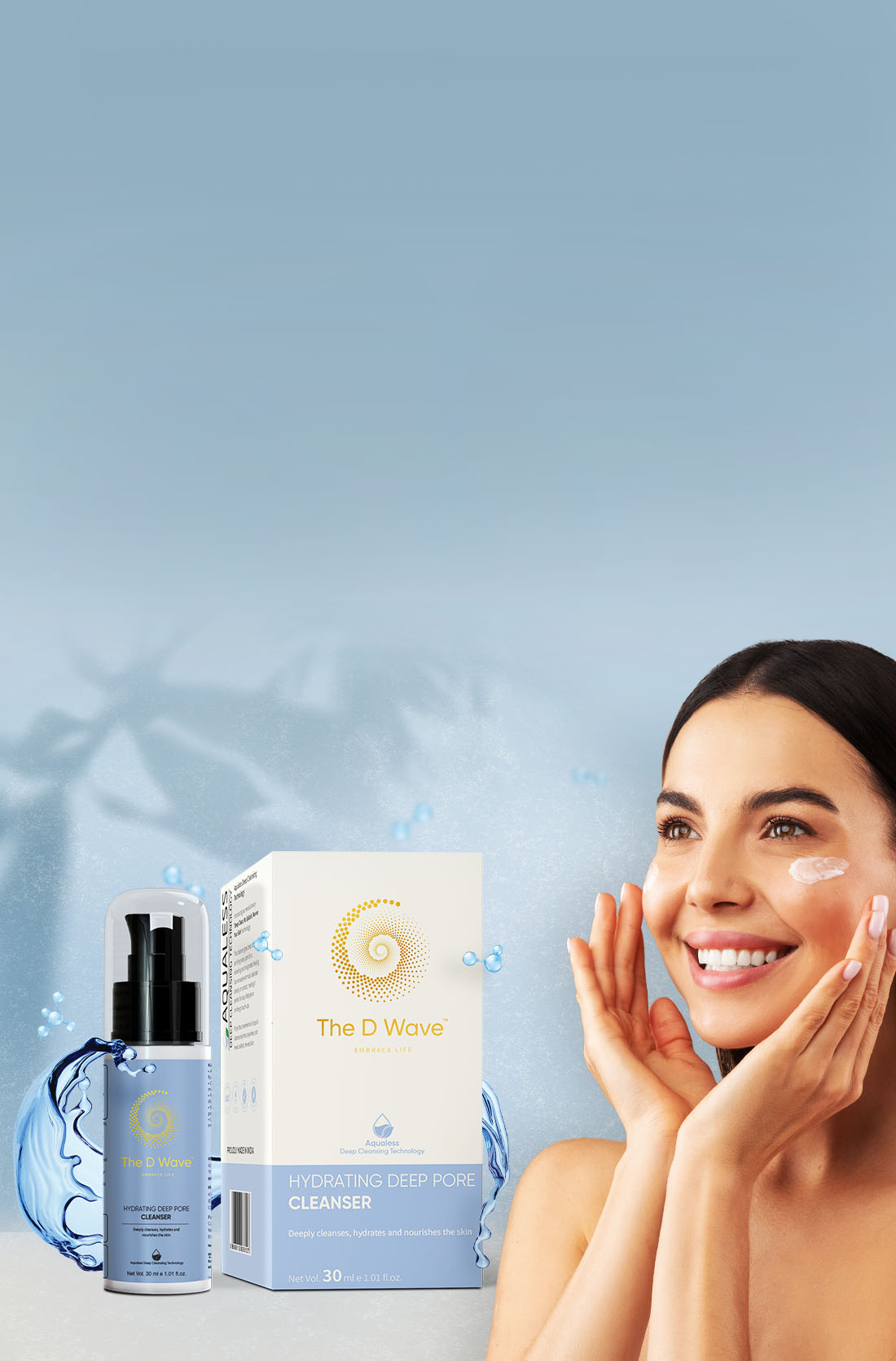 The D wave Skin Care Products & Ai Skin Analyzer